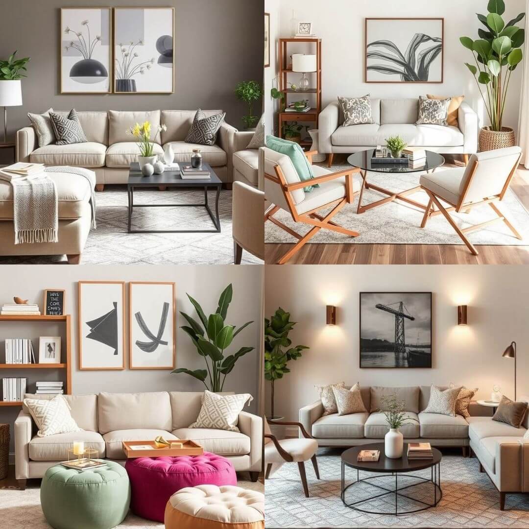 Small Living Room Solutions: 55 Stylish and Space-Saving Ideas