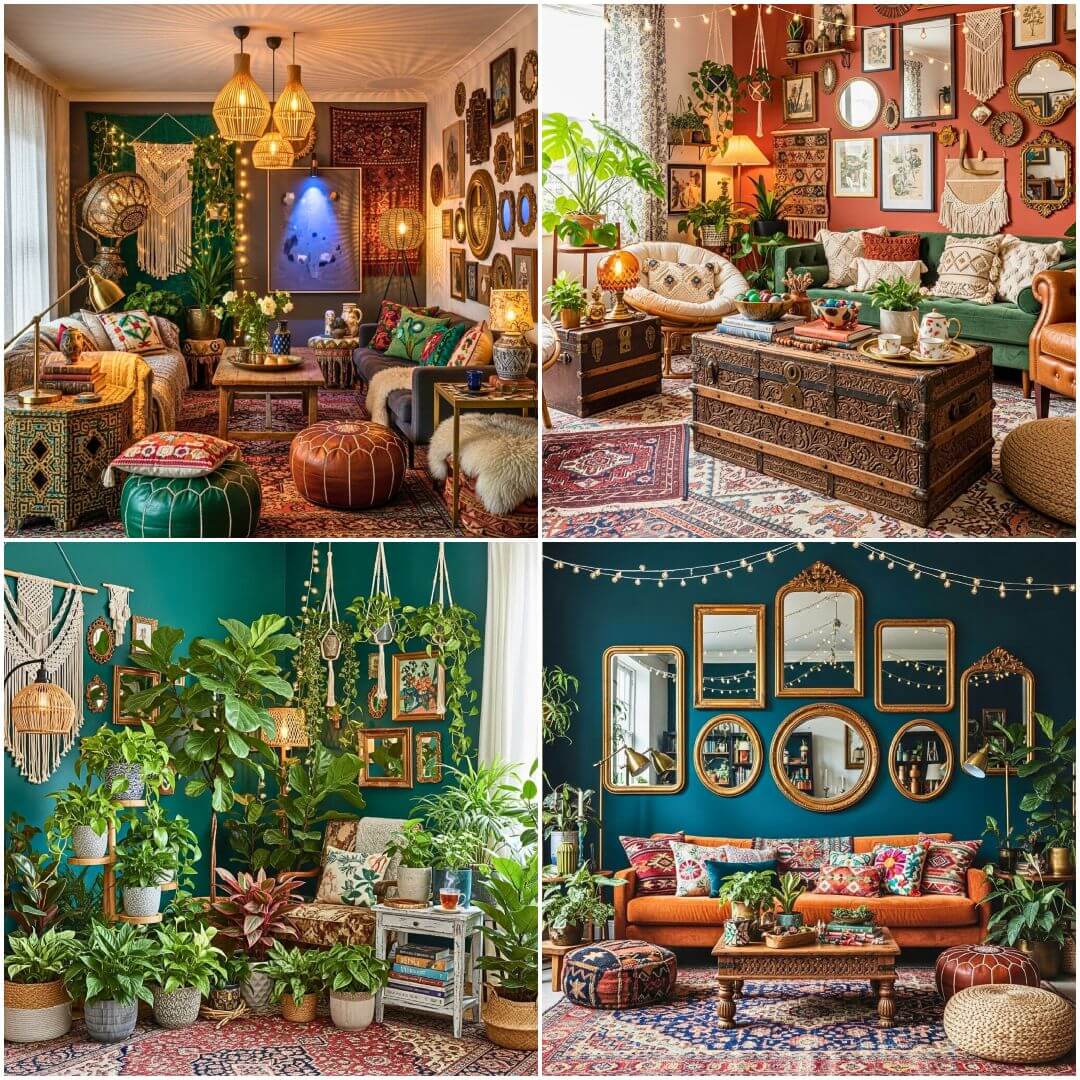 25 Boho Maximalist Living Room Ideas for Lively Curated Spaces